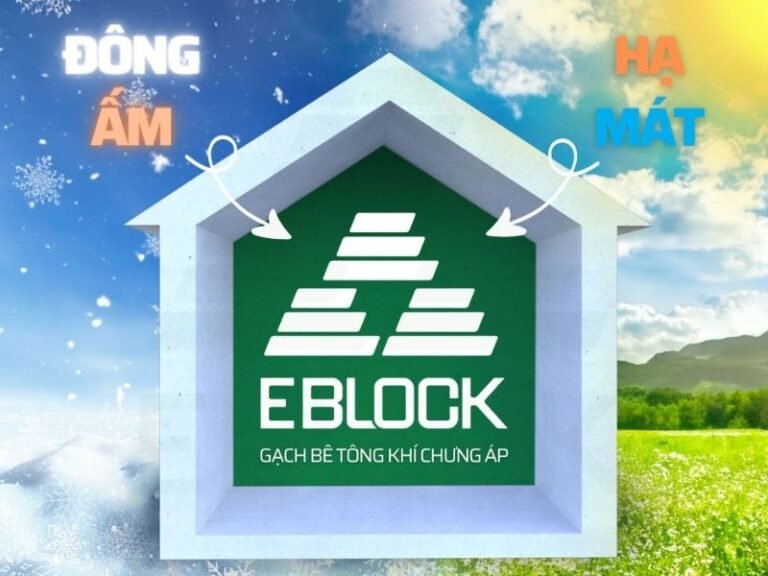 Báo giá gạch bê tông khí chưng áp AAC EBLOCK 2025